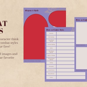 Digital D&D Character Background Template (pdf/goodnotes/notability) - Etsy