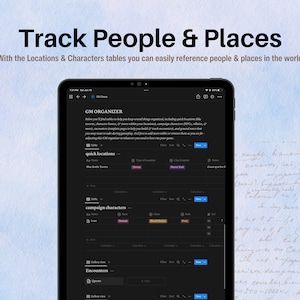 Ultimate DM Planner (notion Template) - Etsy