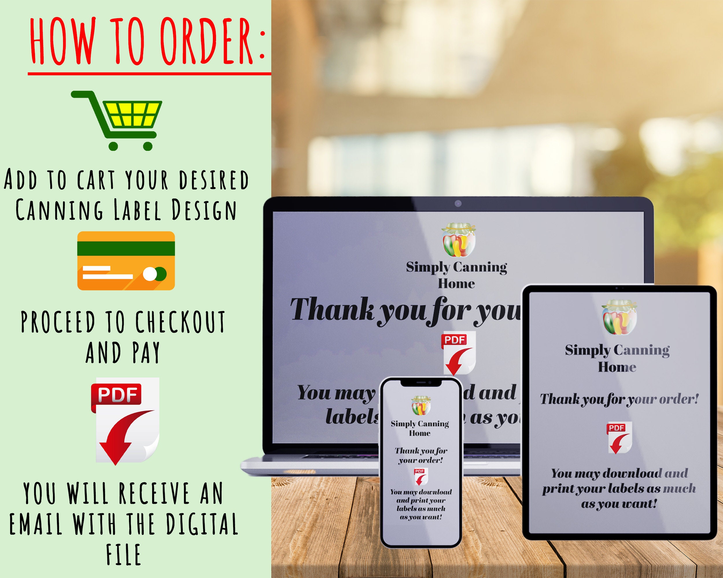 Men Can Too Canning Labels, Printable Designs, Kitchen Jar Lid Stickers ...