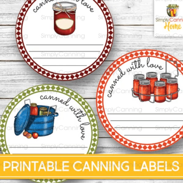 Canning Labels - Etsy