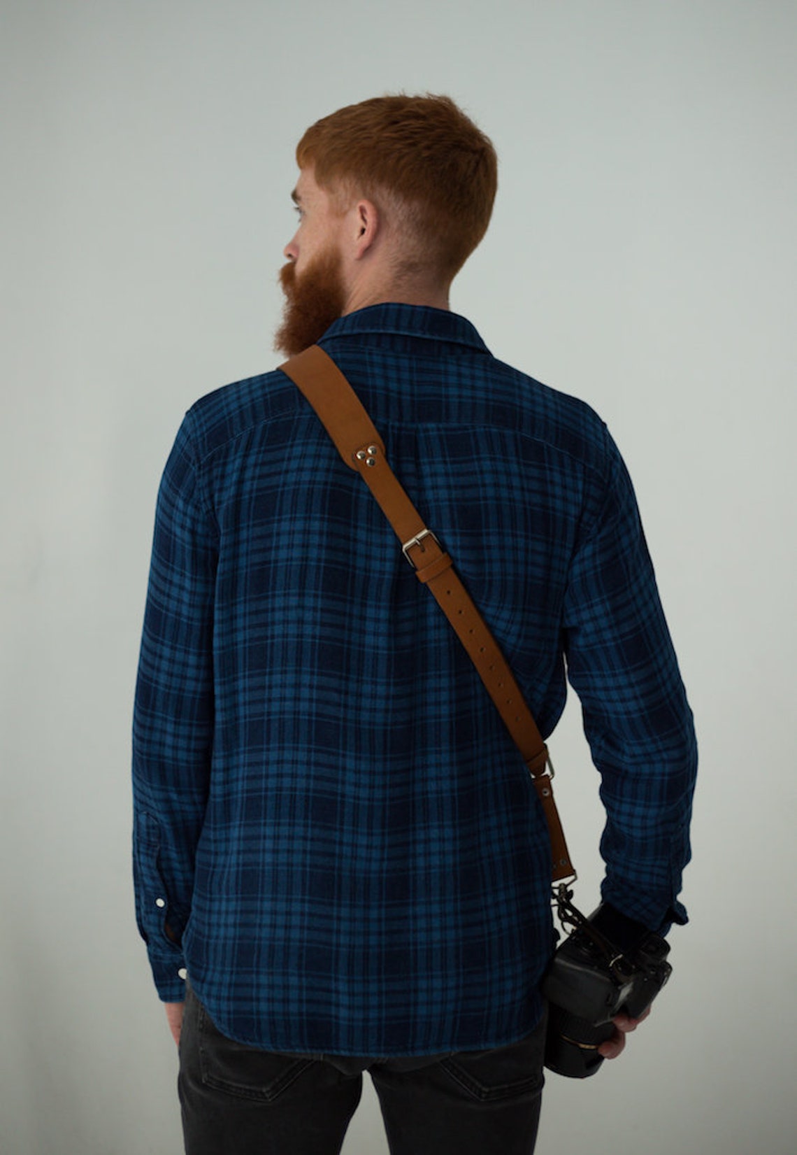 Single Camera Strap, Leather Camera Strap, One Camera Harness, Leather ...