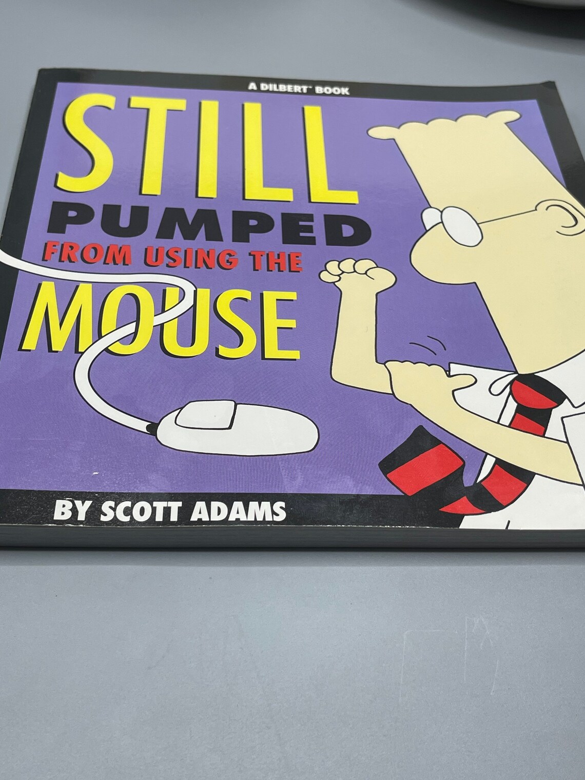 Dilbert Still Pumped from using the Mouse by Scott Adams. | Etsy