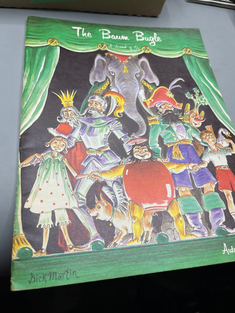The Baum Bugle - Autumn 1976. Very Cool Old Wizard of Oz Collectible ...