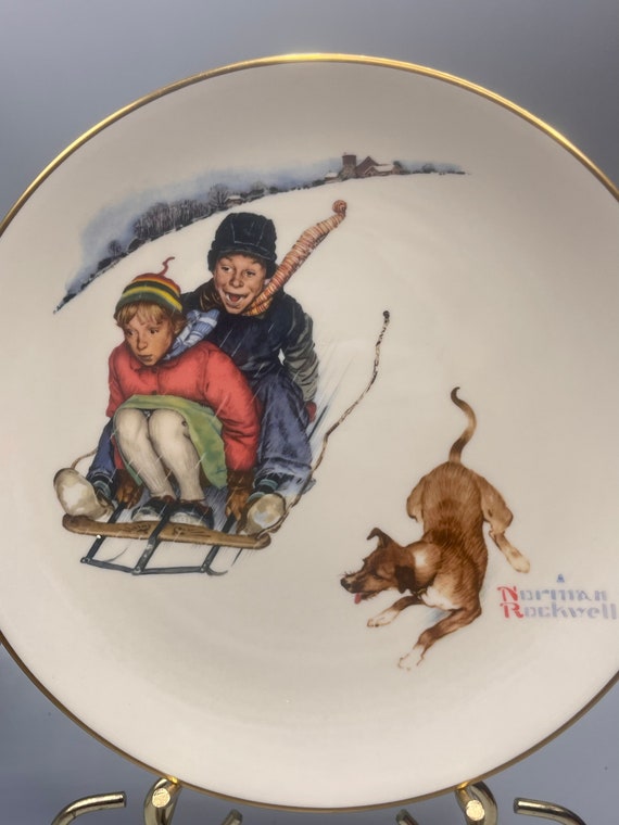 Beautiful Norman Rockwell Collectible Plate From 1972. | Etsy