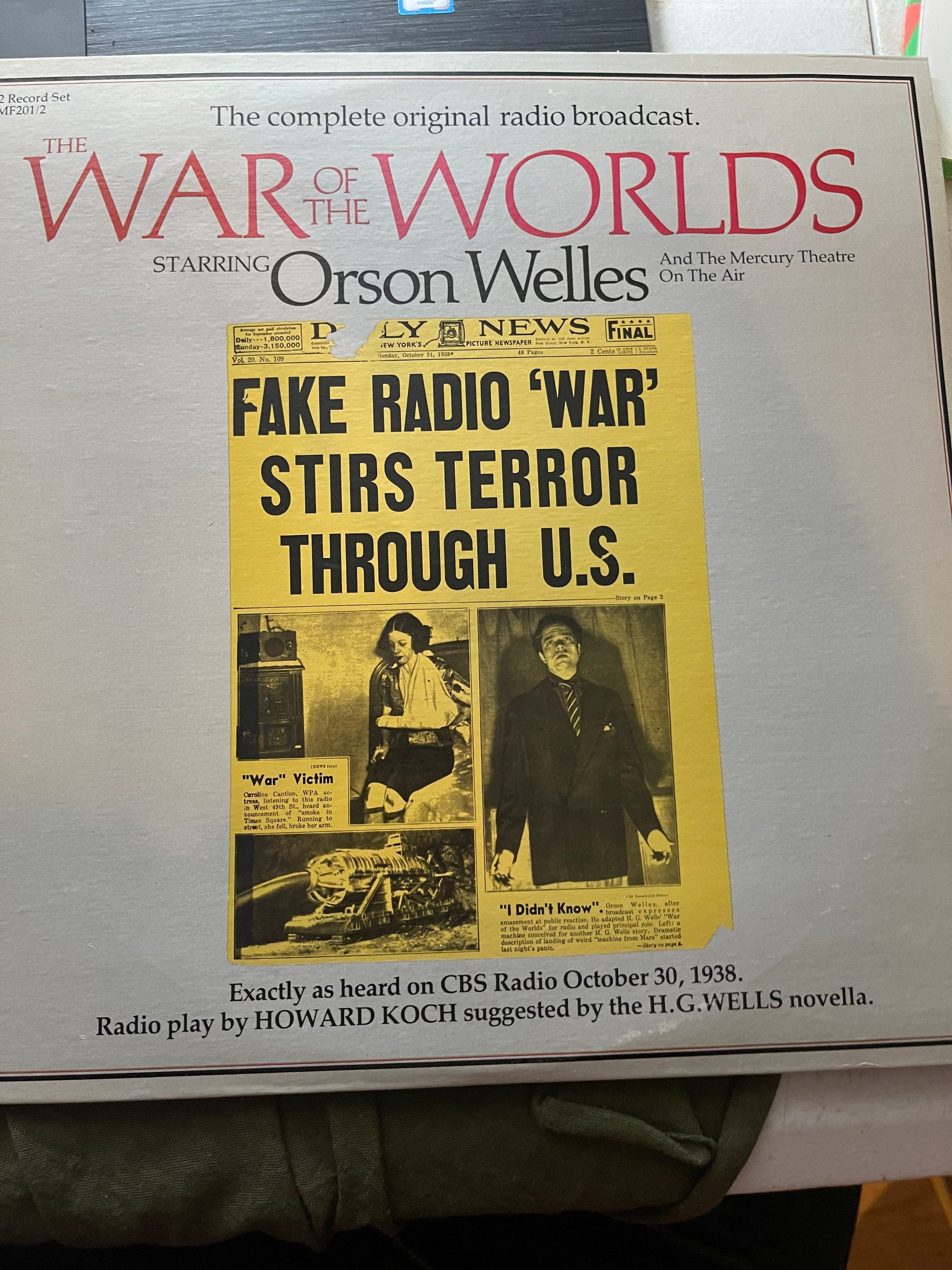 War Of The Worlds Radio Broadcast