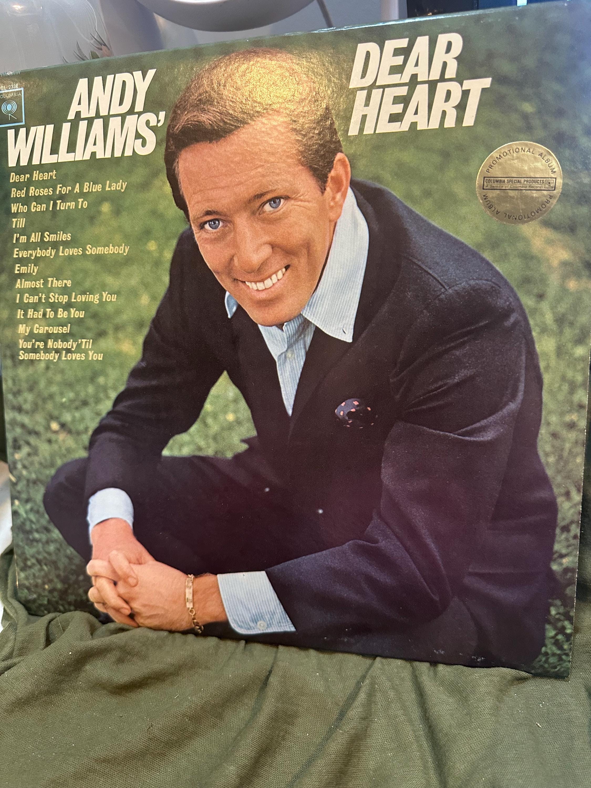 Andy Williams - Dear Heart. Columbia Records Promotional Album. CL 2338 ...