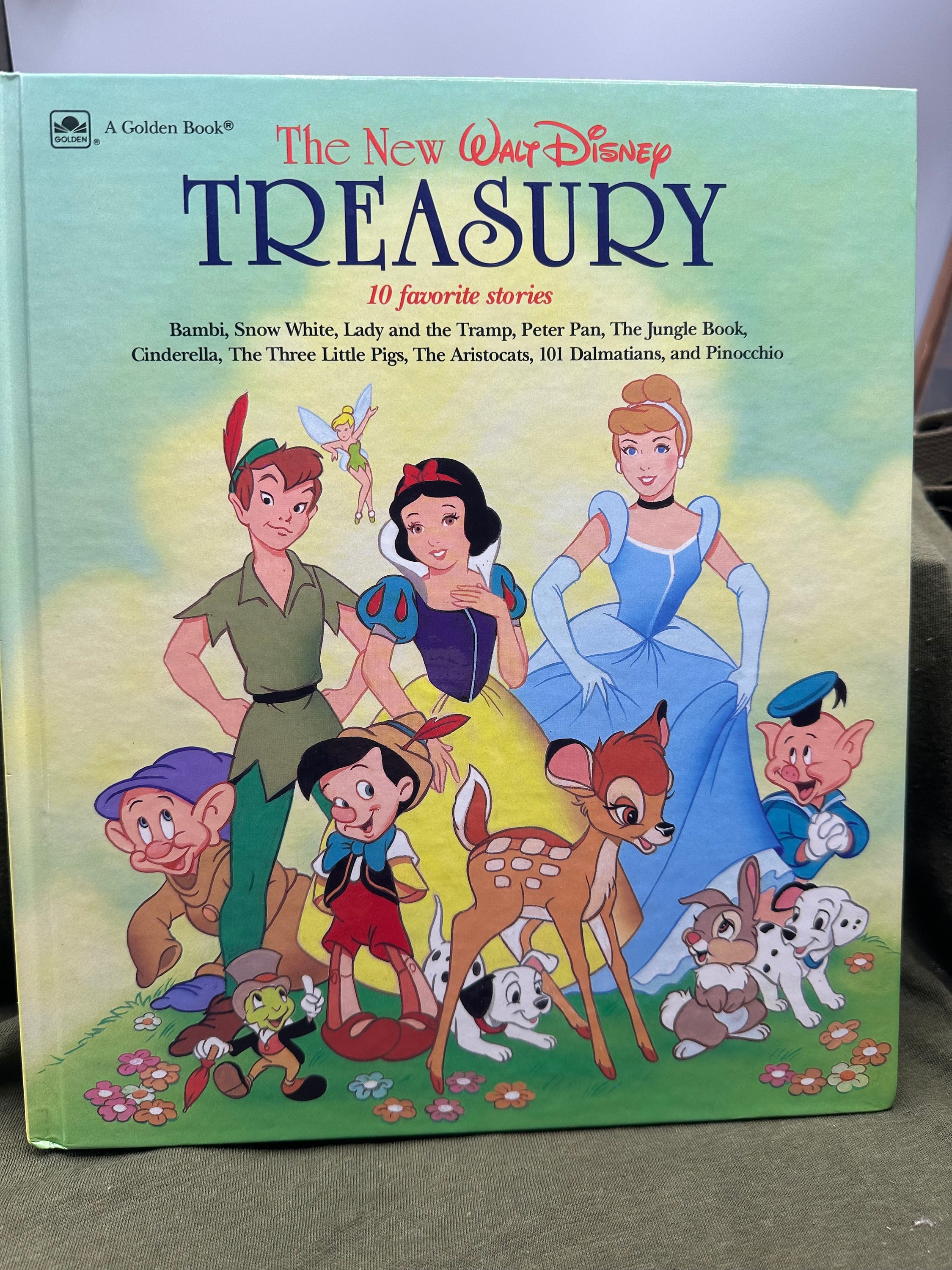 1971 the New Walt Disney Treasury - 10 Favorite Stories. A Golden Book ...