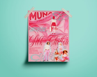 Silk Chiffon by MUNA Feat. Phoebe Bridgers Poster - Etsy
