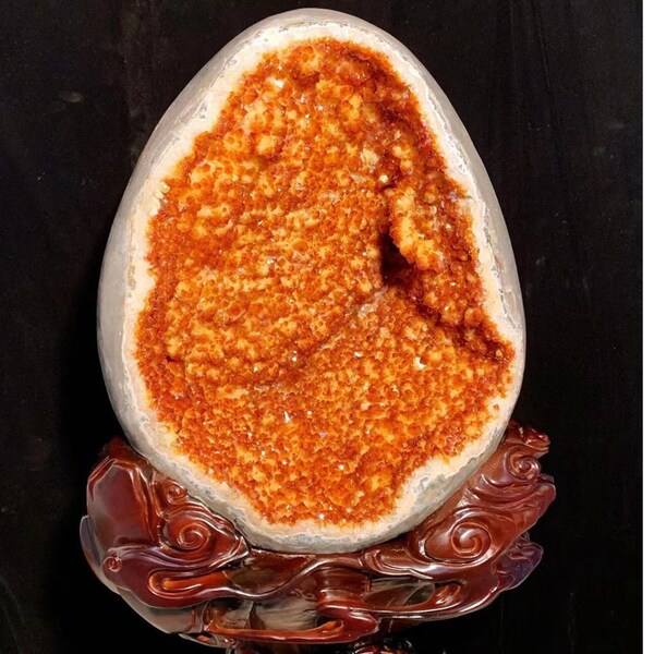 Citrine Geode - Etsy