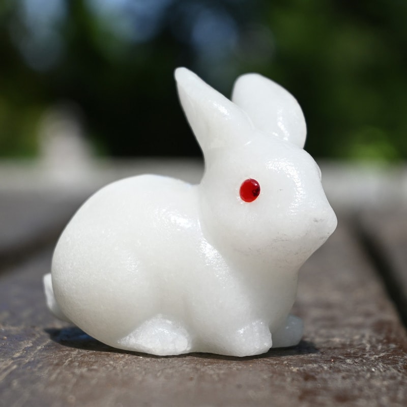 Carved White Jade - Etsy