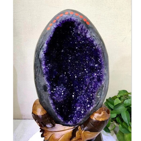 Amethyst Egg - Etsy