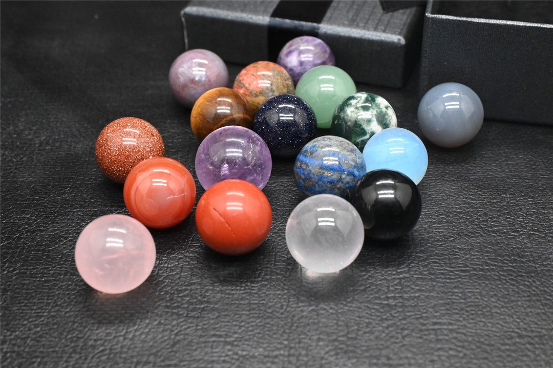 17PC Natural 15mm Crystal Ball，crystal Ball，christmas Gift，crystal ...