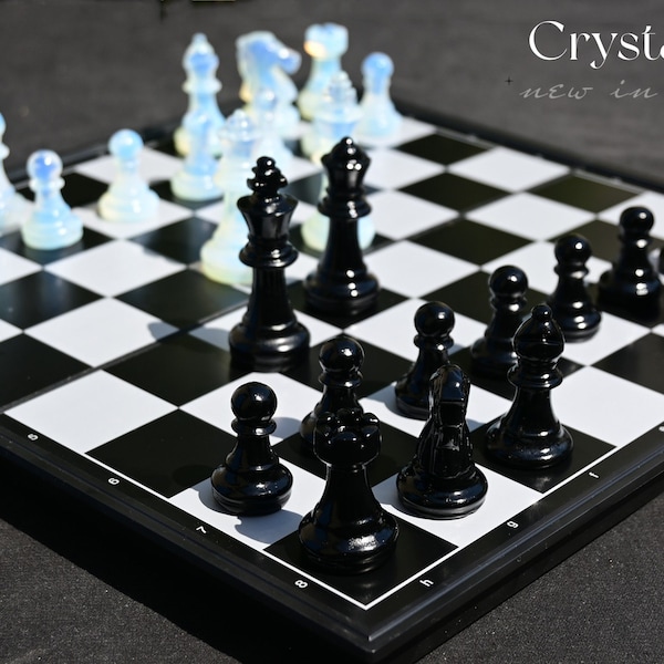 Crystal Chess Set - Etsy