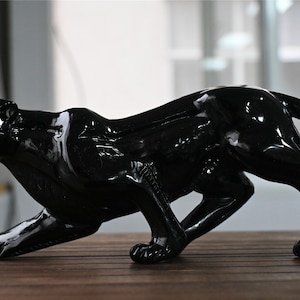 0.8KG+ Natural Carved Obsidian Leopard Skull，natural Quartz，carved ...