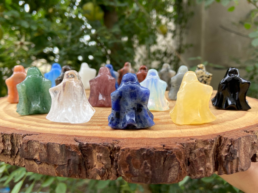 1.3'' Hand Carved Natural Crystal Ghost，crystal Demon，crystal Decor ...