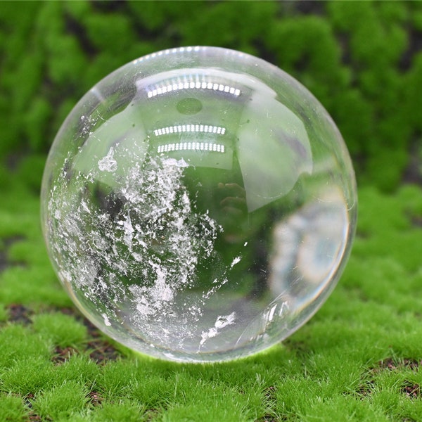 Quartz Crystal Ball - Etsy