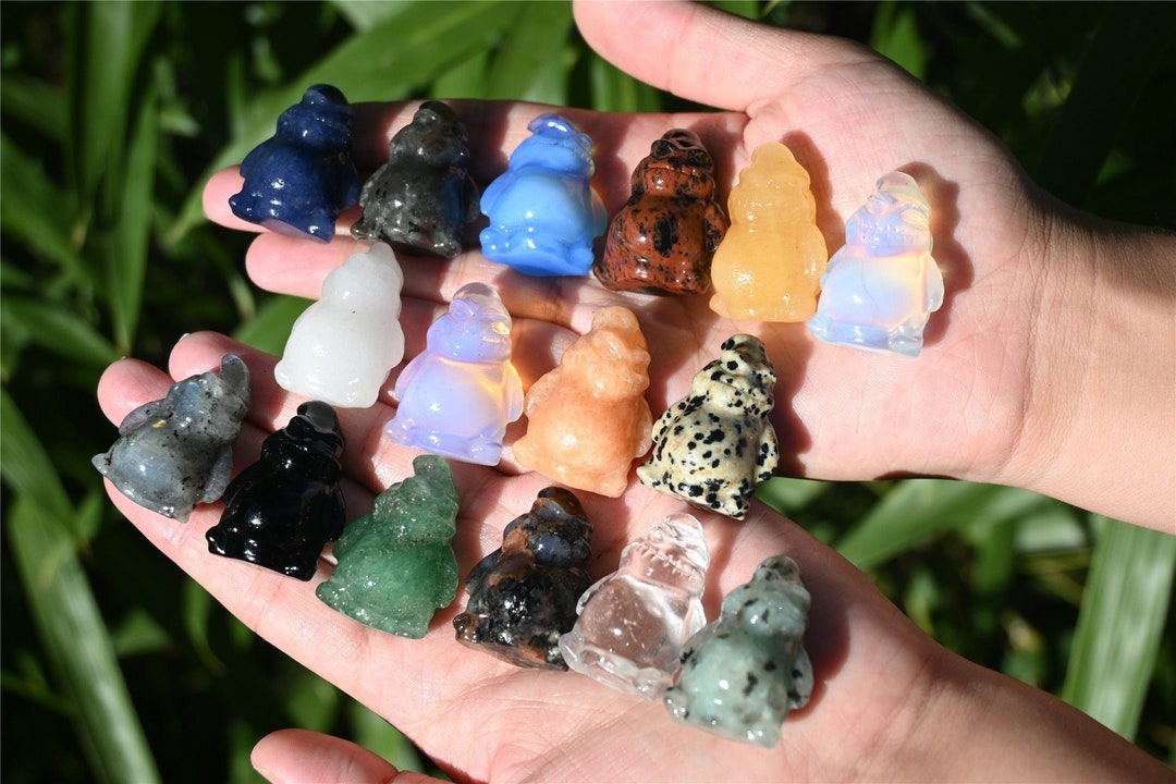 1.3'' Hand Carved Natural Crystal Oogie/boogie，crystal Demon，crystal ...