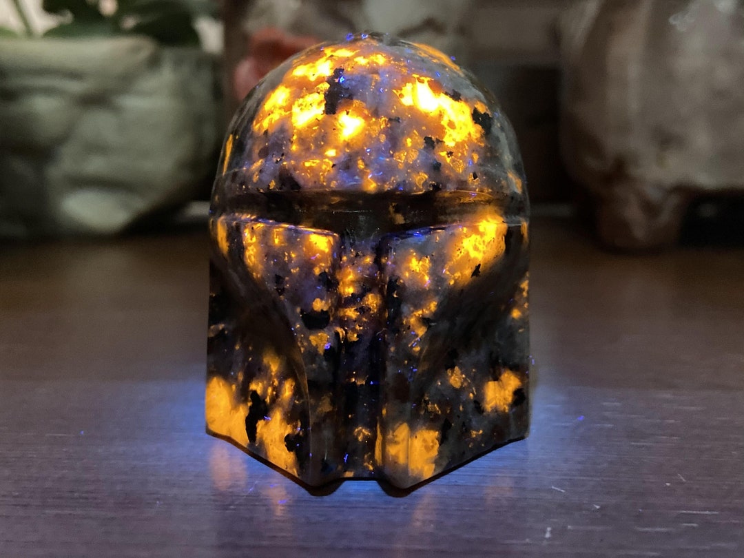 2'' Natural Hand Carved Yooperlite Skull，yooperlite Knight Skull，quartz ...