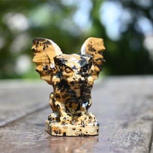 2.3'' Picture Stone Gargoyle，quartz Crystal，halloween Gift，crystal ...