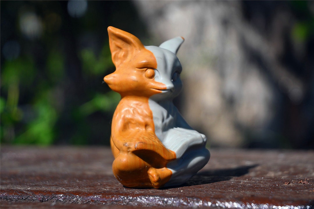 2'' Natural Carved Alashan Agate Fox，healing Stone，crystal Healing ...