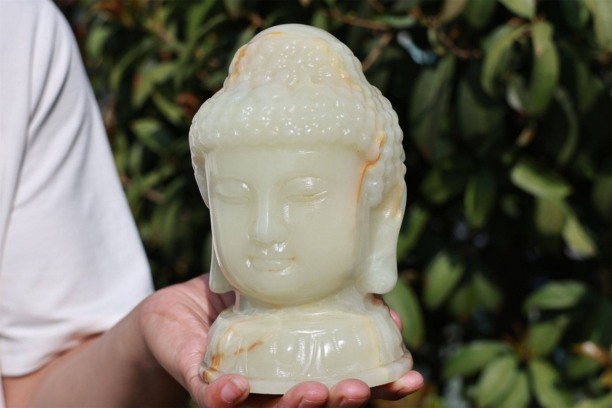 1.8KG Natural Hand Carved Afghan Jade Buddhacrystal - Etsy