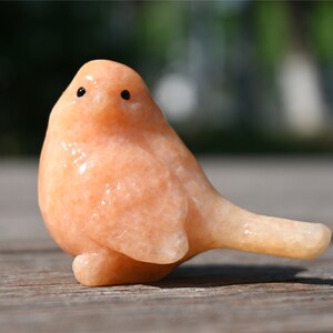 2.6'' Natural Carved Rouge Jade Bird，crystal Bird，jade Birds，jade ...