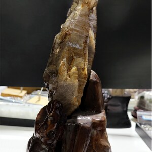 22.66LB Natural Smokey Quartz Ghost Skeletal Crystal，smokey Quartz ...