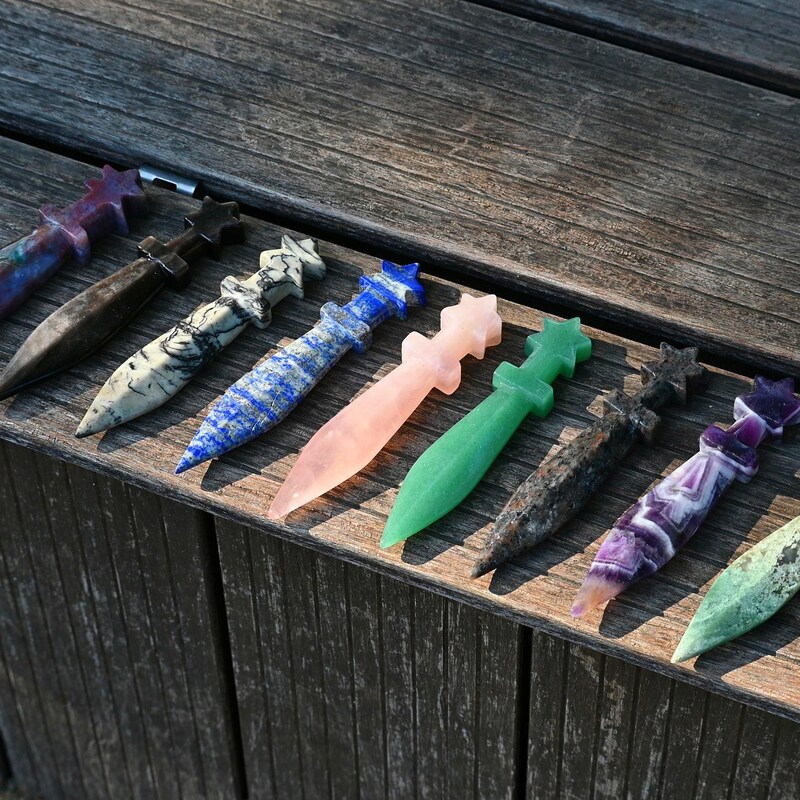 Crystal Dagger - Etsy