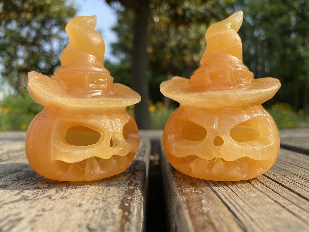 Halloween Crystal Giftnatural Hand-carved Geodes - Etsy