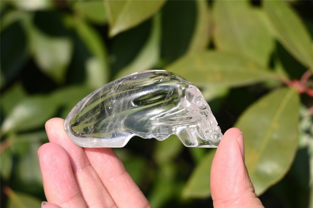 2.8'' Natural Elixir Clear Quartz Alien, Quartz Crystal，alien Crystal ...