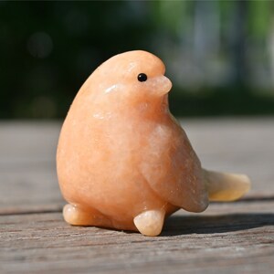 2.6'' Natural Carved Rouge Jade Bird，crystal Bird，jade Birds，jade ...