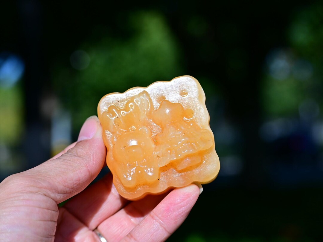 2" Natural Geode Stone Biscuits, Quartz Crystal Biscuits Carving ...
