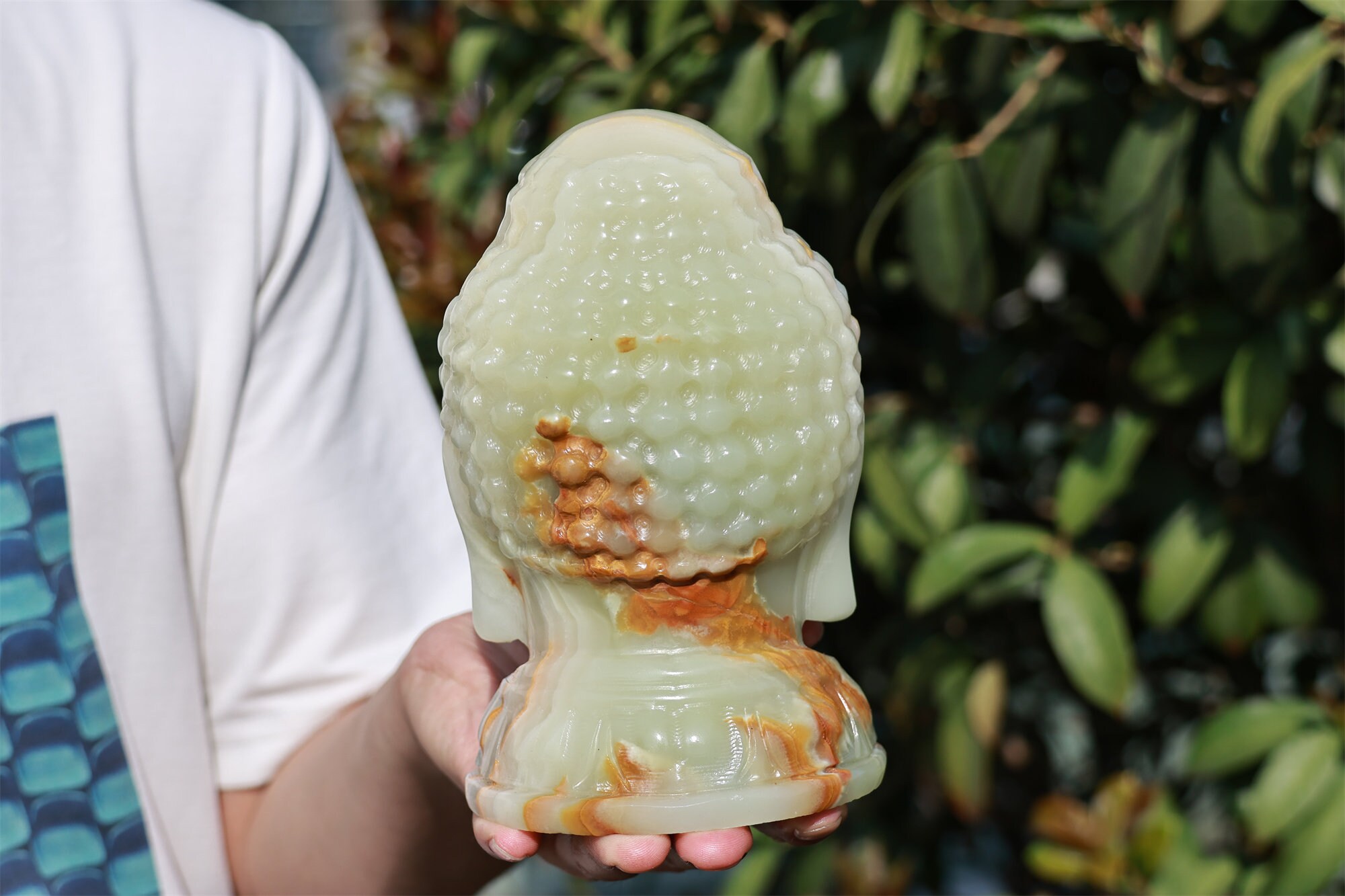 1.8KG Natural Hand Carved Afghan Jade Buddhacrystal - Etsy