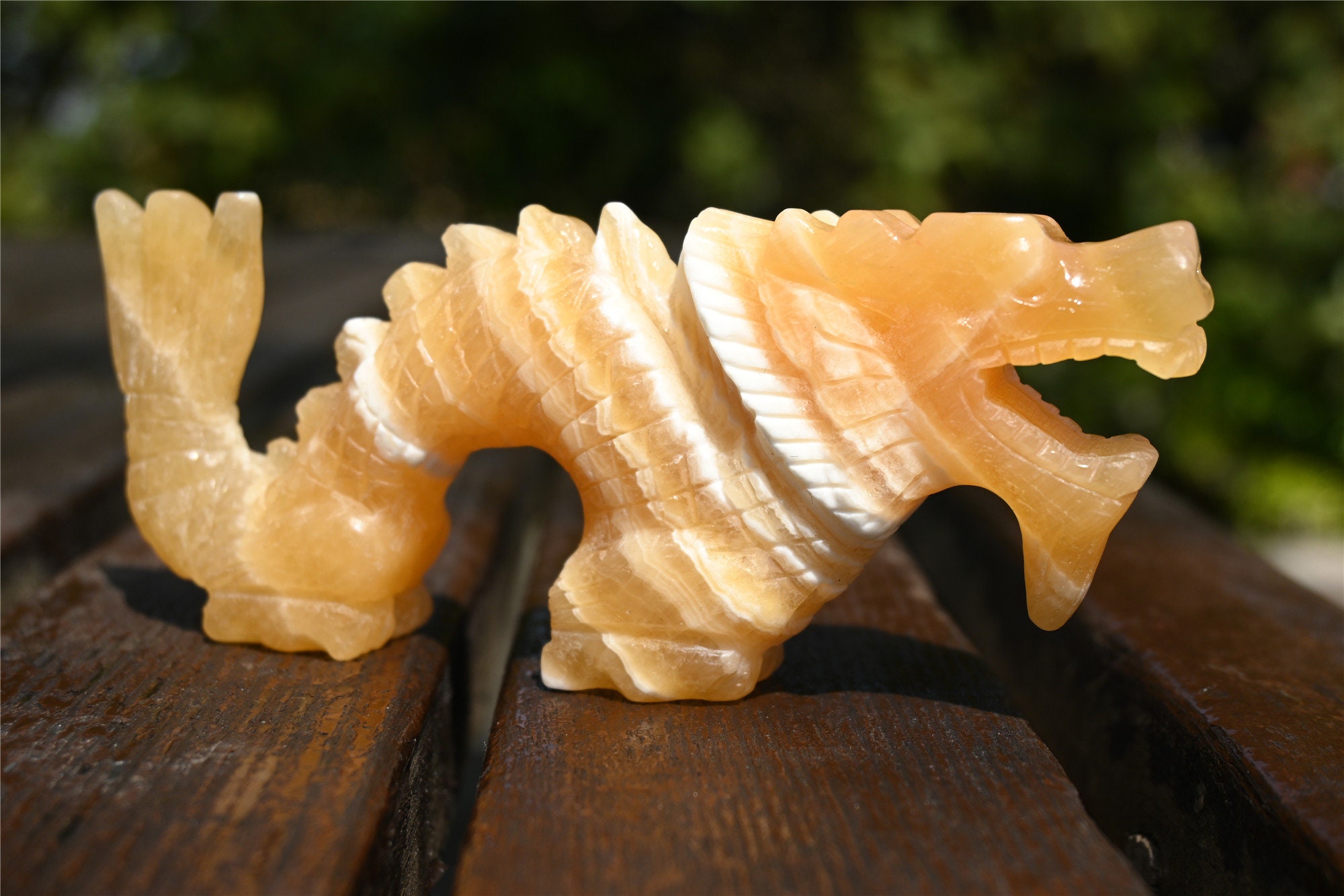 5'' Hand Carved Natural Geodes Stone Dragoncrystal - Etsy