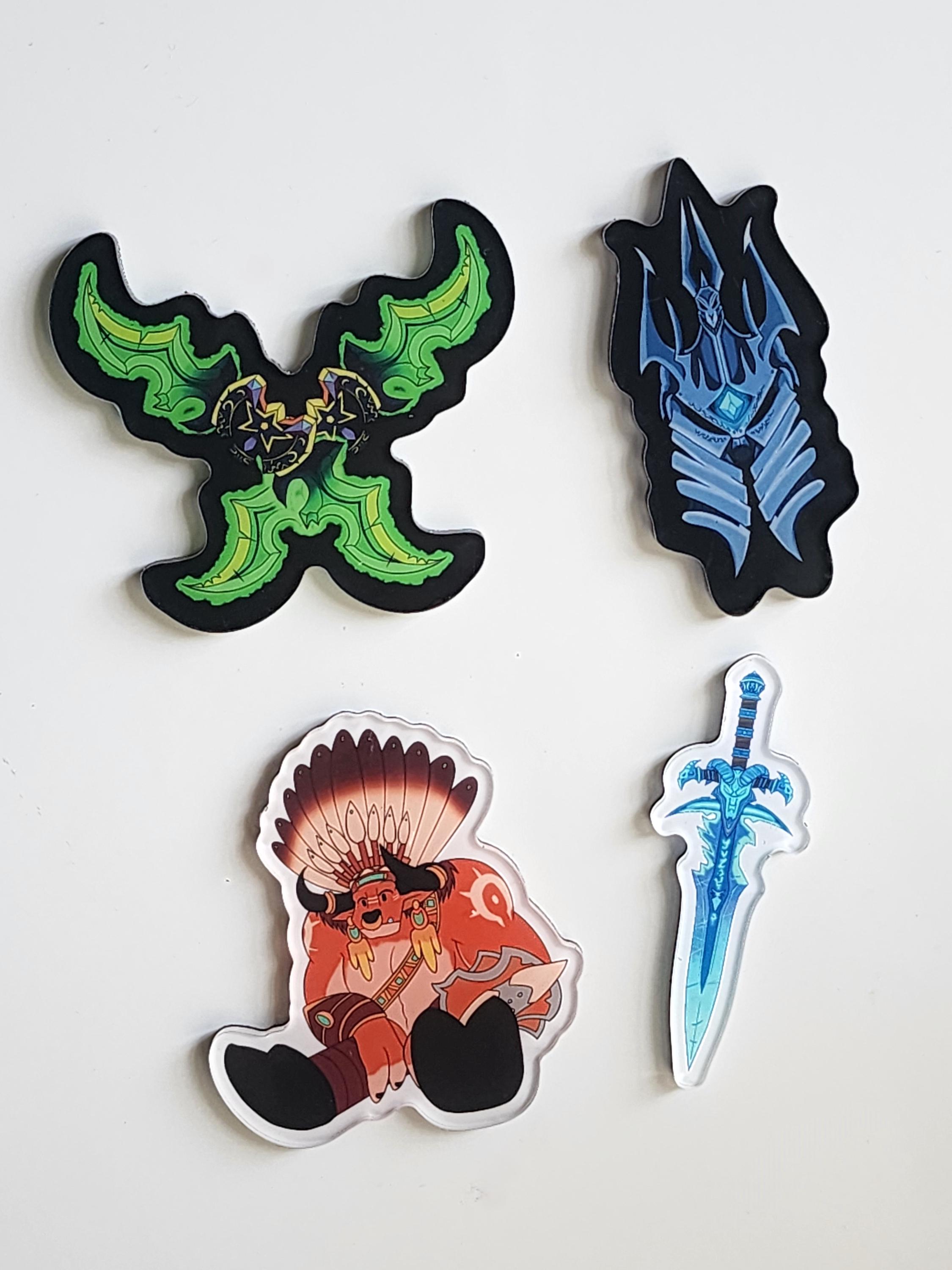 Helm of Domination Magnet - World of Warcraft Fridge Magnet - Wow ...