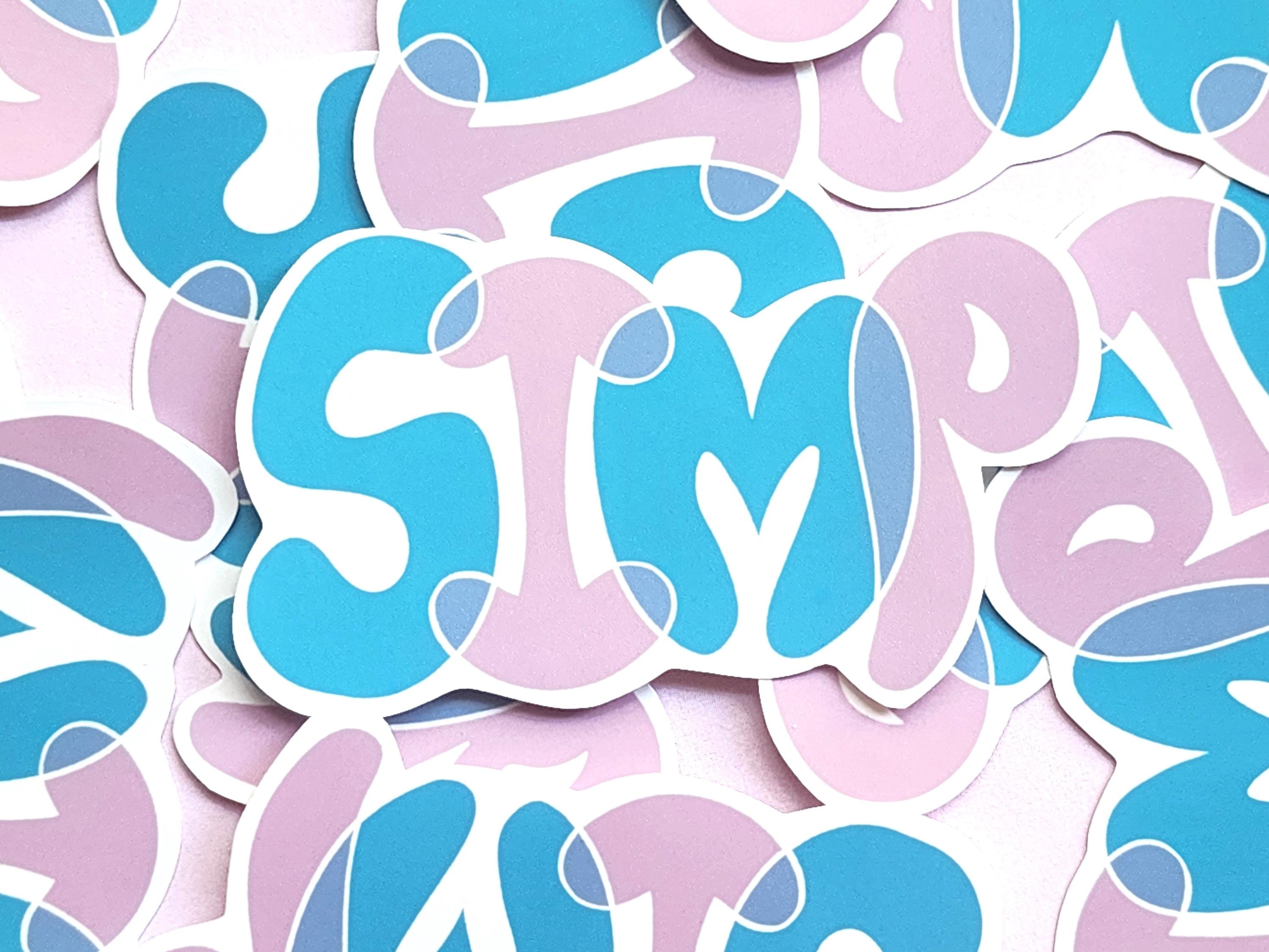 Simp Vinyl Sticker Fandom Sticker Kawaii Pink Laptop Decal Aesthetic ...