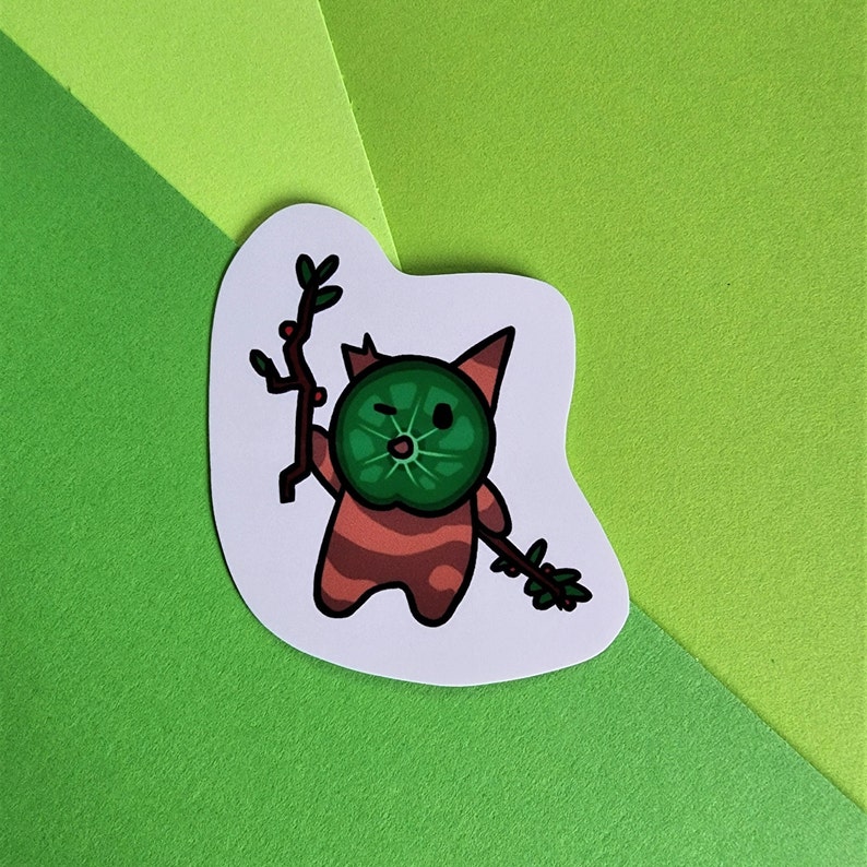 Cute Korok Vinyl Sticker Set Legend of Zelda Breath of the - Etsy