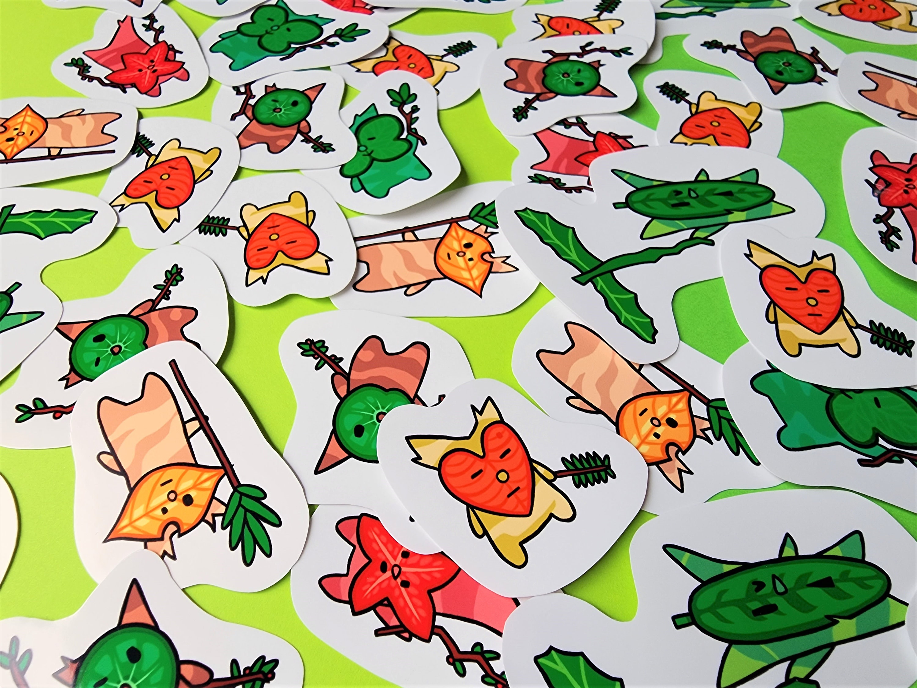 Cute Korok Vinyl Sticker Set Legend of Zelda Breath of the - Etsy