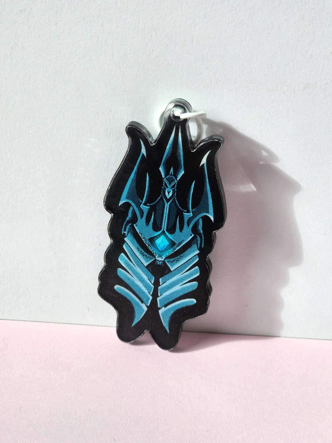Helm of Domination Acrylic Charm - World of Warcraft Wrath of the Lich ...