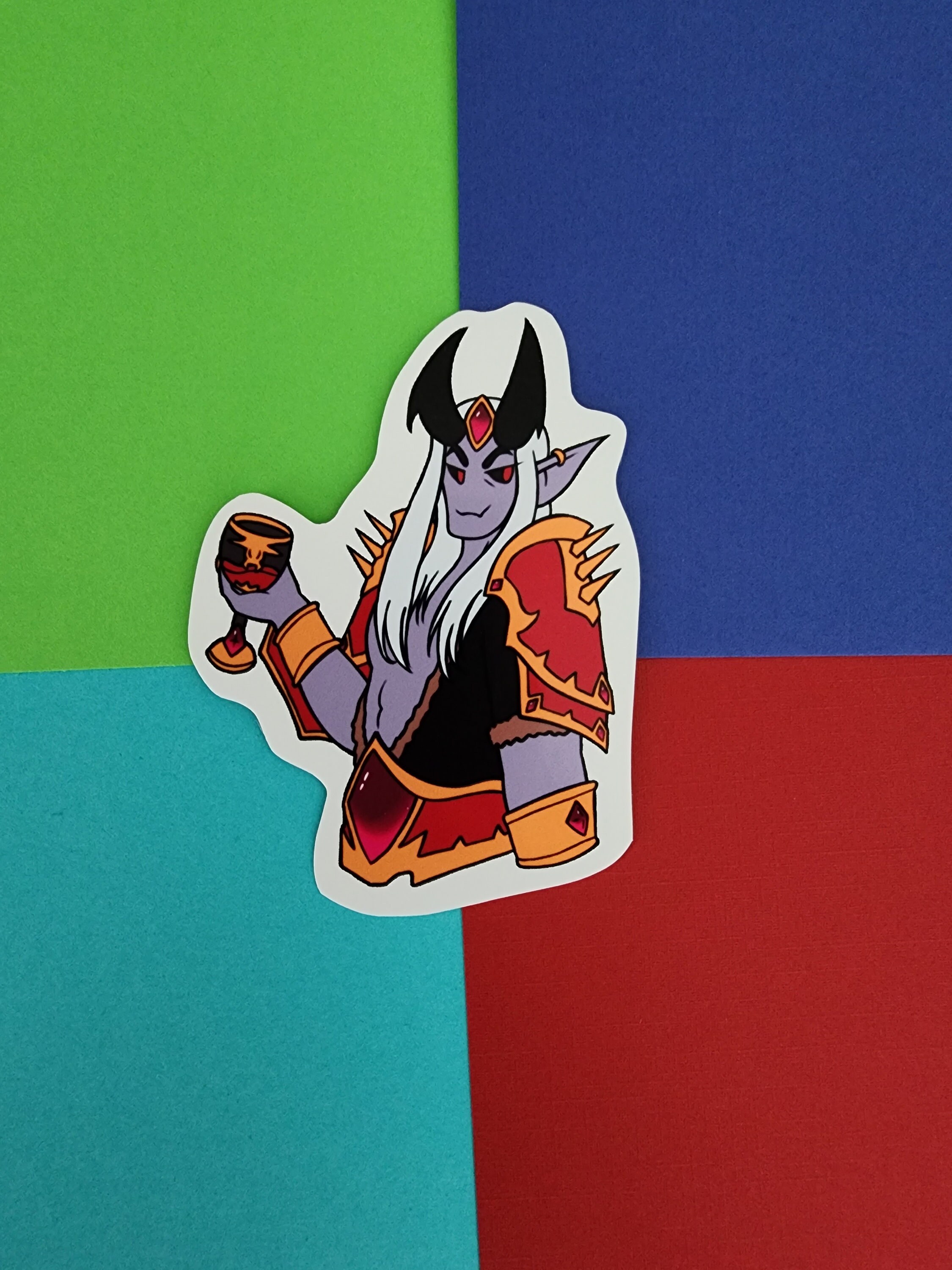 Shadowlands Covenant Leaders Vinyl Stickers World of Warcraft Sire ...