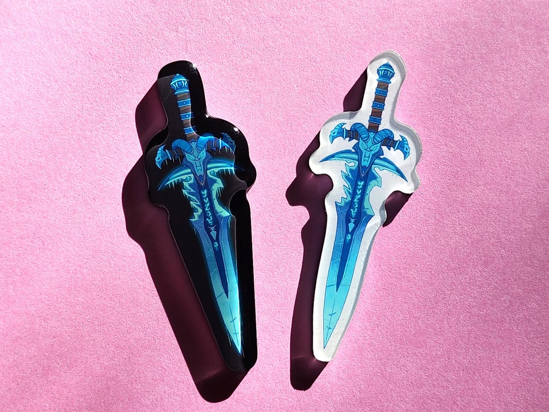 Frostmourne Acrylic Fridge Magnet - World of Warcraft Magnet - Cute ...