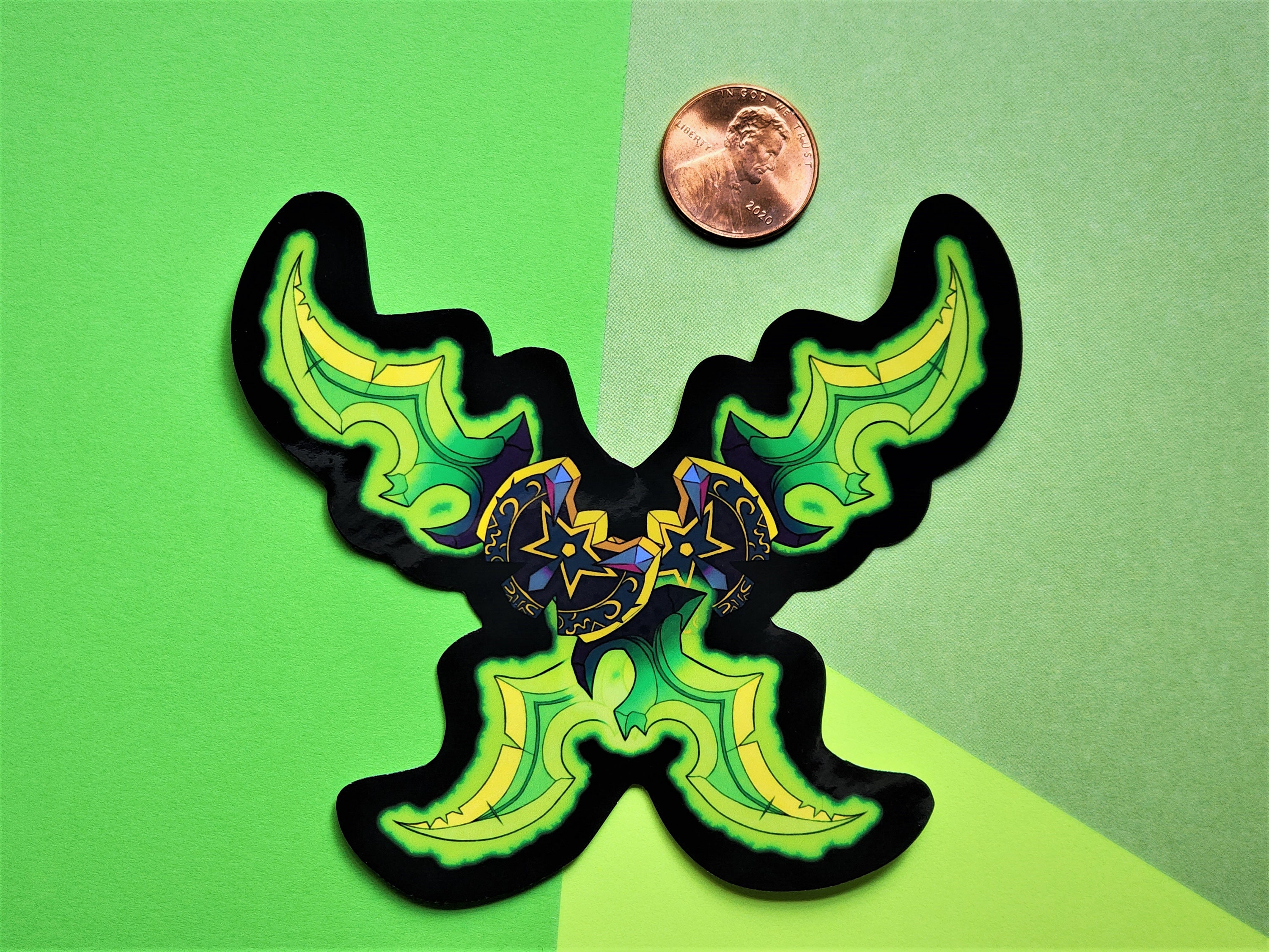 Warglaives of Azzinoth Vinyl Sticker World of Warcraft Legion Sticker ...