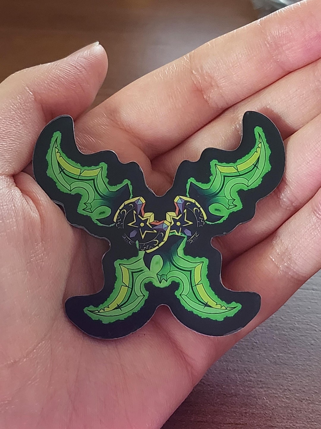 Warglaives of Azzinoth Magnet - World of Warcraft Fridge Magnet - Wow ...