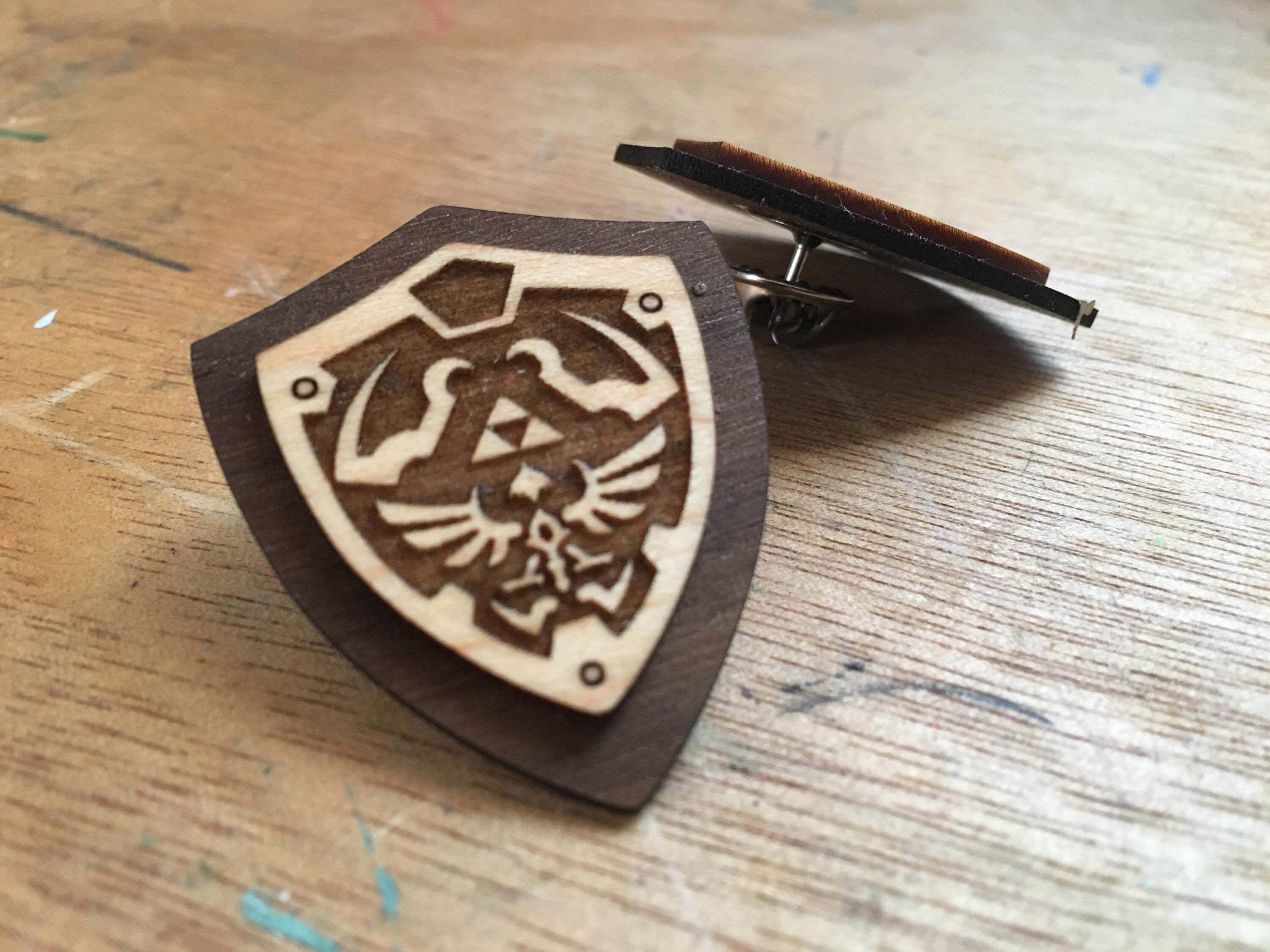 Hylian Shield Laser Cut Jewelry - Etsy