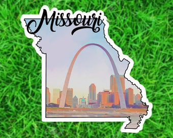 Missouri Sticker | Etsy