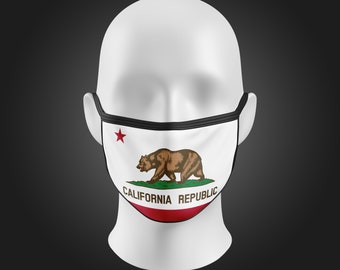 California Face Mask | Etsy
