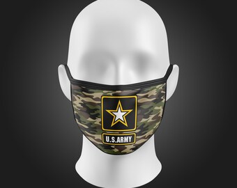 Army Veteran Face Mask | Etsy