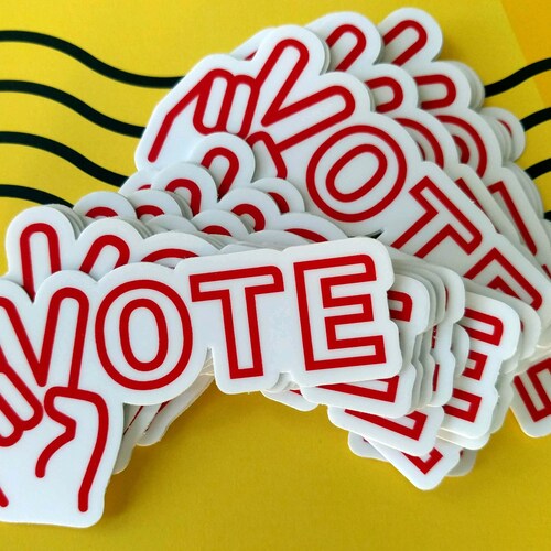 Vote Sticker - Etsy