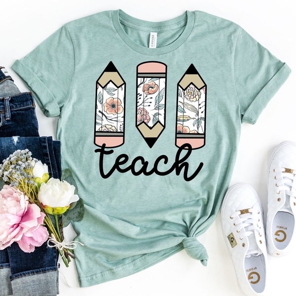 Teacher Shirt - Etsy
