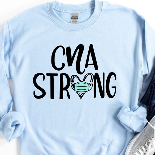 CNA Sweatshirt Certified Nursing Assistant Nurse - Etsy